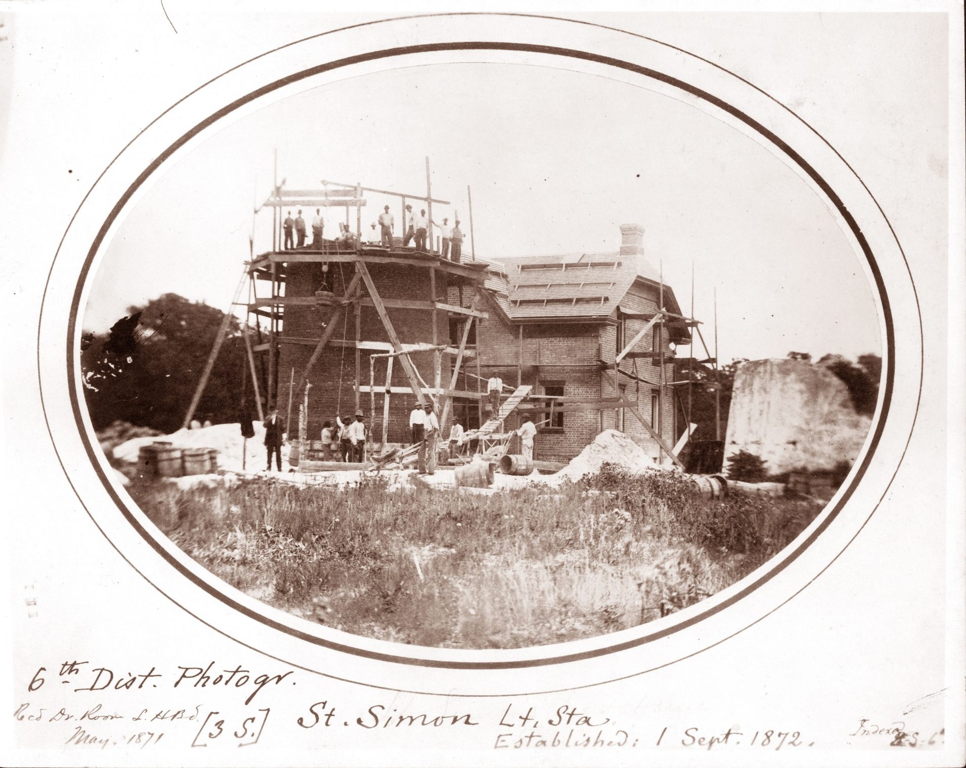 Building lighthouse & cottage colorjpeg50 - Coastal Georgia Historical ...